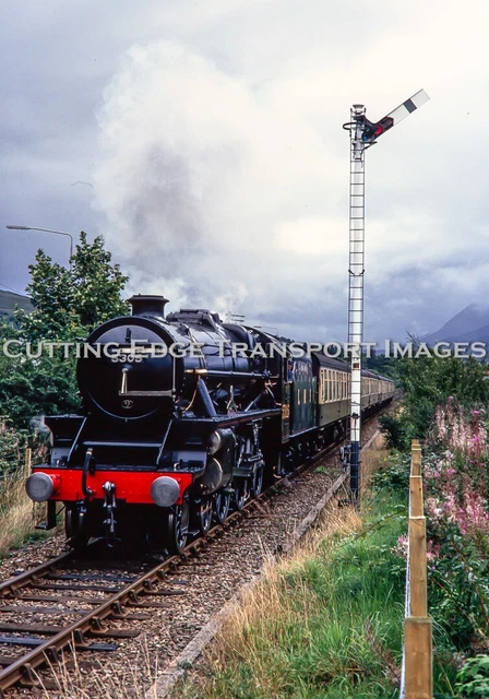 ORIGINAL RAILWAY SLIDE: 5305 Nr Annat Box West Highland 27/08/1990 42 ...