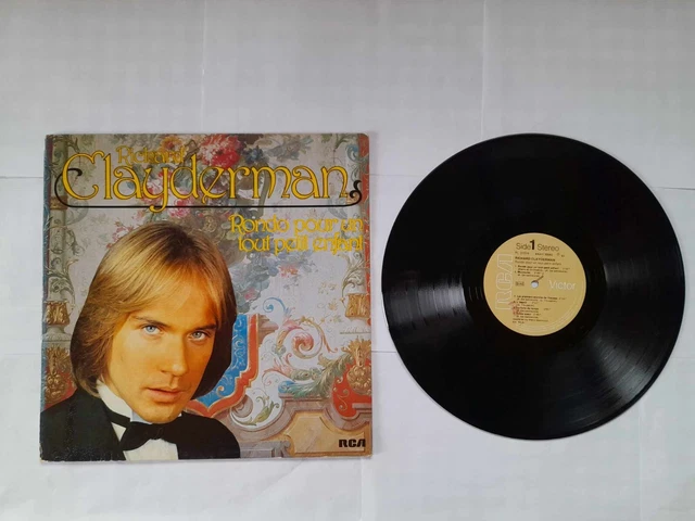 LP RICHARD CLAYDERMAN "Rondo pour un tout petit enfant" originale 1981 ...