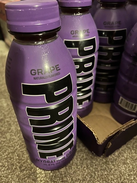 PRIME HYDRATION DRINK, Grape - 500ml 12 PACK KSI Logan paul USA ...