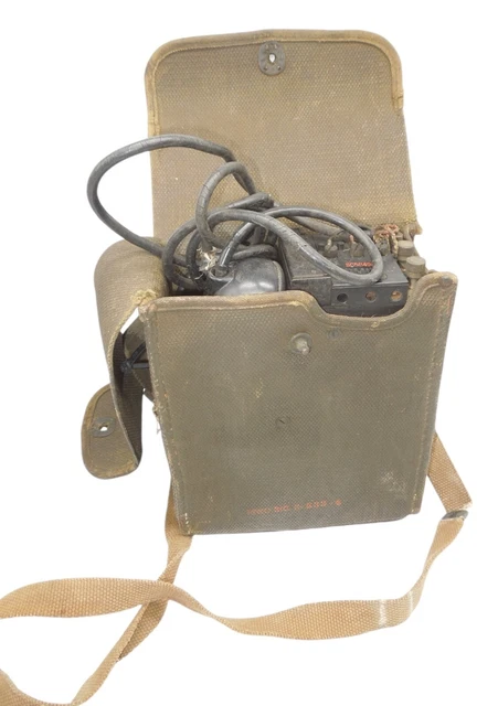ORIGINAL WWII US Military Soldier Field Telephone in Case £73.38 ...