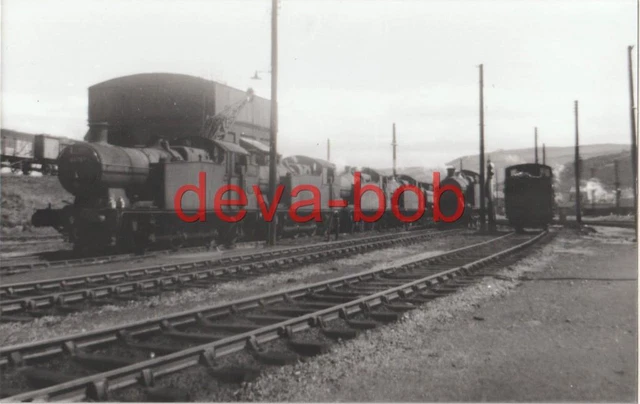 RAILWAY PHOTO ABERDARE Loco Shed 1964 GWR 56xx 6675 0-6-2T £3.75 ...