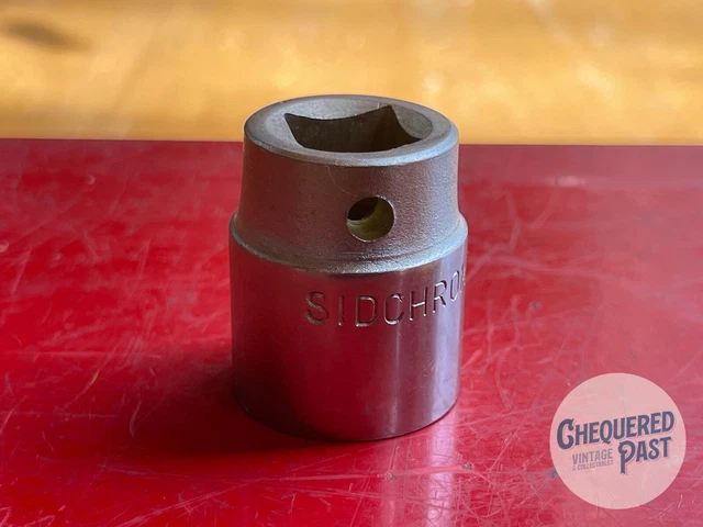 VINTAGE SIDCHROME 13/16& AF 1/2"dr Imperial Socket Made in Australia 3 ...