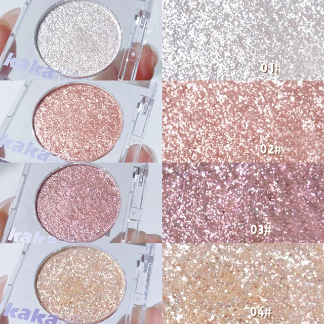 FARD À PAUPIÈRES Chromé Scintillant Ombre À Paupières Scintillante ...