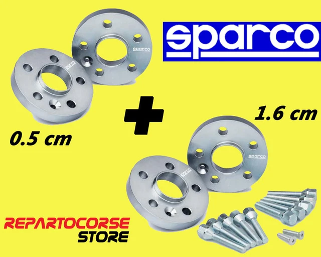 Élargisseurs De Voie Sparco 5mm 16mm Audi A3 A4 A6 Tt Tts S3 Rs4 Eur