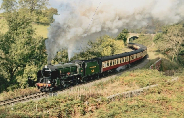SR STEAM LOCO Railway Photo Train Picture Of A Schools Class On ...