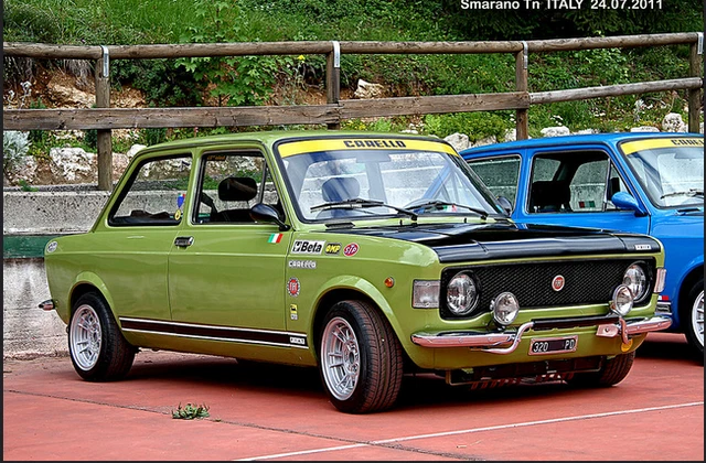 WHEELS7X13 13 AUTOBIANCHI Fiat Seat Lada ABARTH Cromodora CD66 race ...