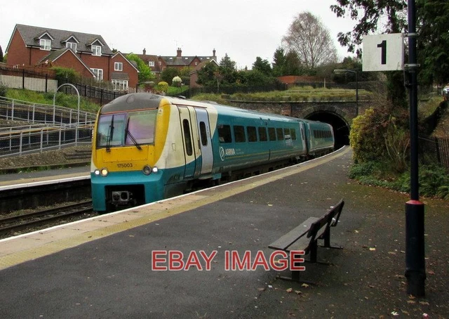 PHOTO CLASS 175 Set 175003 Northbound Train Arrives At Ludlow Emerging ...
