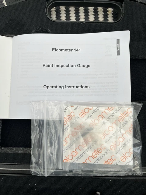 ELCOMETER 141 PAINT Inspection Gauge £208.70 - PicClick UK