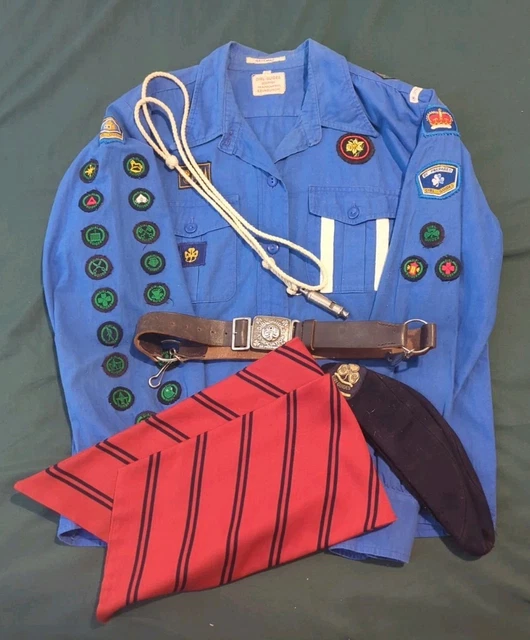 VINTAGE GIRL GUIDE Association Uniform Shirt 1960s 62nd City Of ...