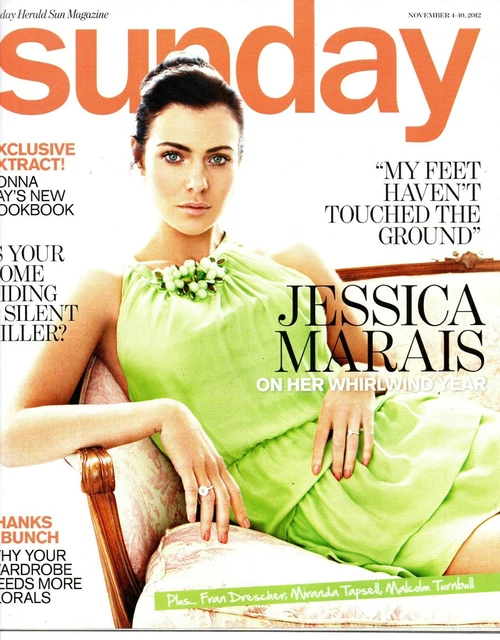 SUNDAY HERALD SUN Small Magazine 4-10 November 2012 Cover Jessica ...