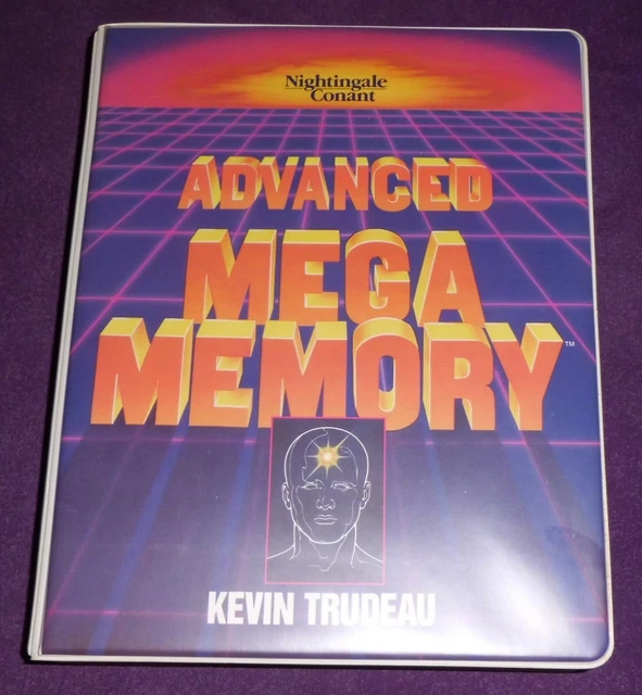 VINTAGE KEVIN TRUDEAU'S Advanced Mega Memory Audio Cassettes & VHS Tape ...