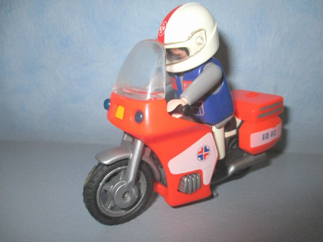 NOTARZT EINSATZ BMW Motorrad zu 6657 Kinderklinik Rettung Playmobil ...