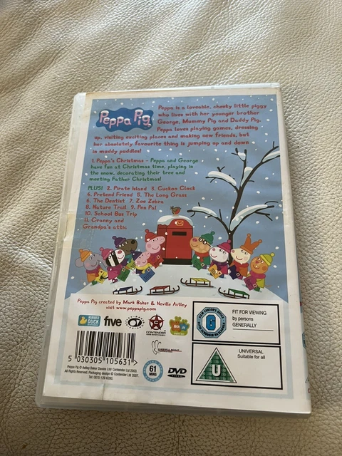 PEPPA PIG PEPPAS Christmas dvd £1.00 - PicClick UK