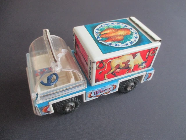 DDR, ORIG. FLEISCH- u. Wurstwagen "FILIUS", MSB, Blech/Kunststoff ...