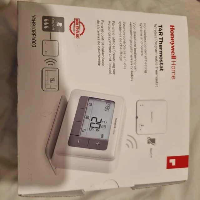 HONEYWELL HOME T4R Thermostat Wireless Programmable Thermostat ...