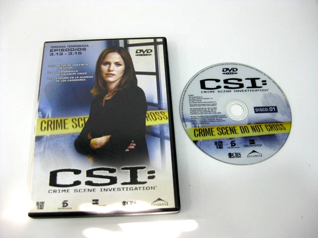 CSI CRIME SCENE Investigation Miami DVD Terza Stagione Episodi 3.13 - 3.14 - EUR 16,20 - PicClick IT