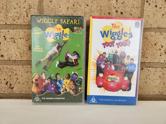 THE ORIGINAL WIGGLES Wiggly Safari Wiggles Toot Toot VHS $15.00 ...