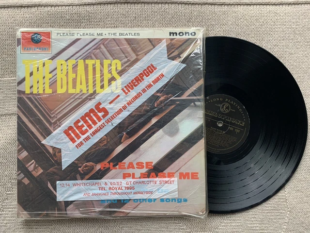 GOLD PLEASE PLEASE Me OWNED by Neil Aspinall The Beatles Vinyl Record ...