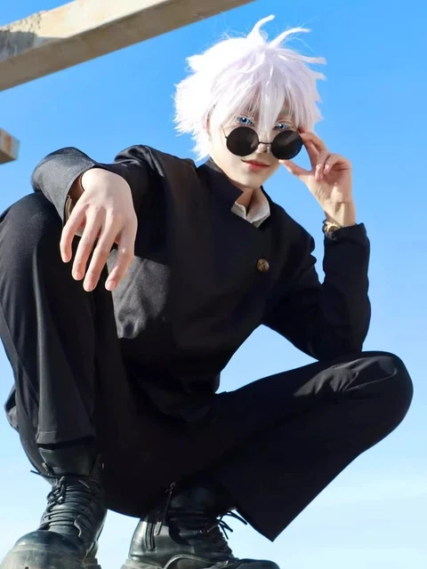 GOJO SATORU COSPLAY Uniform from Jujutsu Kaisen | High School Costume ...