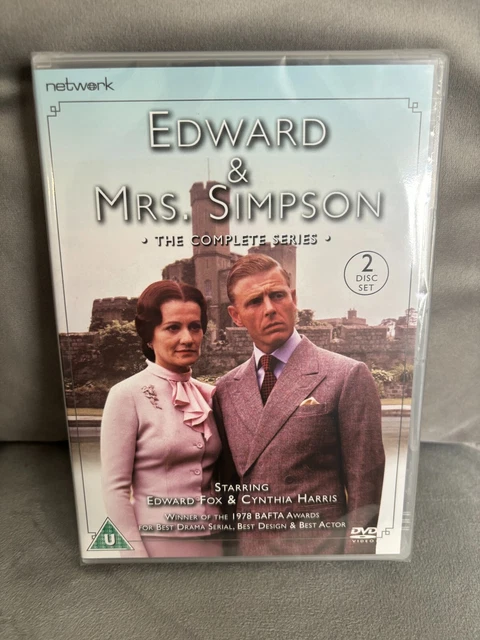 EDWARD AND MRS Simpson The Complete Series Dvd Edward Fox New Factory ...
