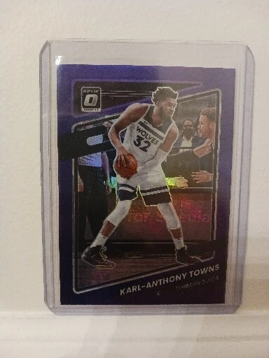 2021-22 PANINI-DONRUSS OPTIC NBA Karl-Anthony Towns #87 Lupi di legno ...