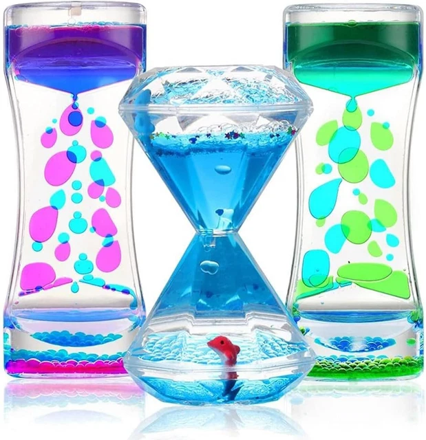COOZI 3-PACK LAVA Lamp Effect Sensory Bubble Tube – Calming Bubble Lamp ...