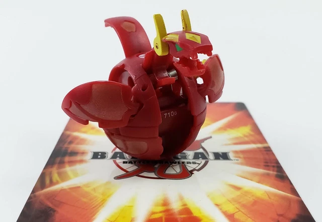 BAKUGAN PYRO DRAGONOID Red Pyrus New Vestroia 710g Battle Brawlers £16. ...