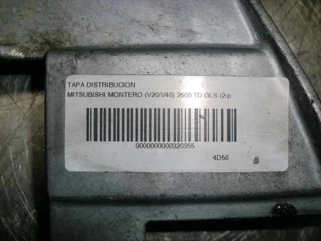 TAPA DISTRIBUCION PARA Mitsubishi Montero V20/V40 2500 Td Gls 2-Ptas. 320355 EUR 59,57 - PicClick FR