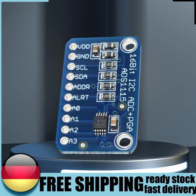 ADS1115 ADC ANALOG-TO-DIGITAL Converter Module I2C 2.0V To 5.5V for ...