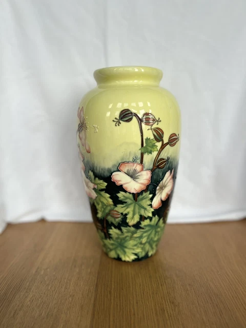 OLD TUPTON WARE Hand Painted Tube Lined Large Vase Floral Pattern £50. ...