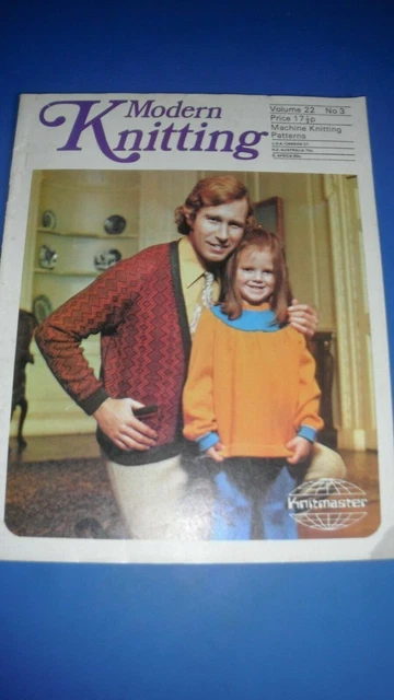 MODERN KNITTING PATTERN Magazine / Machine Knitting Patterns by ...
