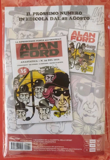 ALAN FORD N.34 Corno Ristampa Anastatica in Blister EUR 15,90 - PicClick IT