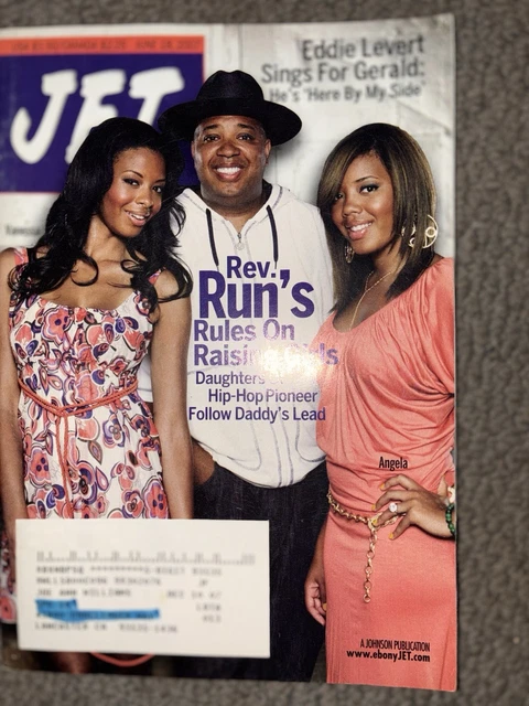 VINTAGE JET MAGAZINE Rev Run Raising His Daughters Hip-Hop Pioneer ...