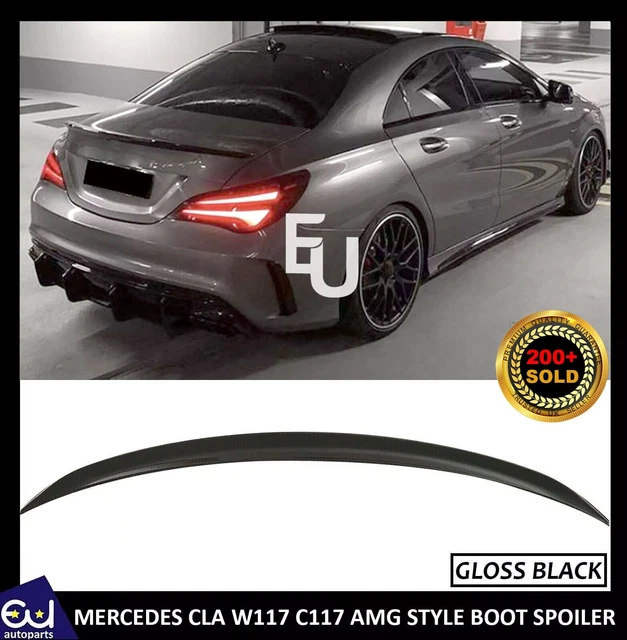 AMG STYLE FOR Mercedes W117 C117 Cla Cla45 Gloss Black Boot Rear Trunk ...