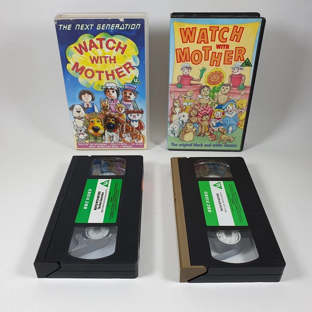 WATCH WITH MOTHER Bundle VHS Video Cassette BBC Video 1987 £11.99 ...