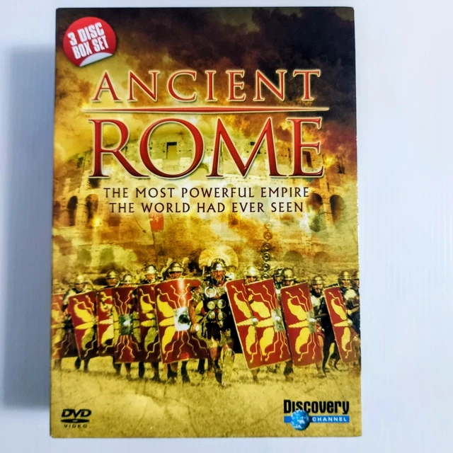 DVD DOCUMENTARY ANCIENT Rome 3 Disc Box Set Discovery Channel History ...