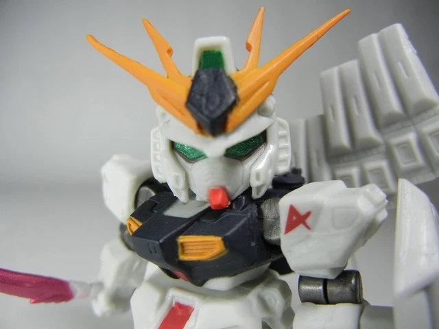 FIGURINE SD GUNDAM Gashapon Soldier Dash 02 " RX-93 v Gundam Nu Gundam ...