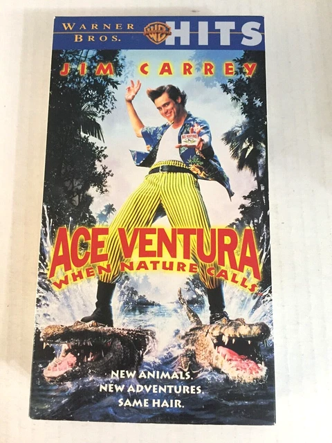 ACE VENTURA WHEN Nature Calls VHS tape Ships Same Day With Tracking £8. ...