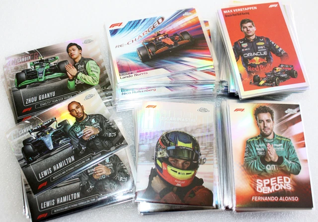 2024 F1 TOPPS Chrome Formula 1 Cards - Inserts , carte à choisir dans ...