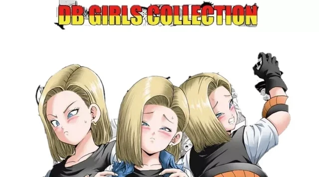 DRAGON BALL FANBOOK A5/48p Puar Android 18 toyed by Master Roshi Remake ...