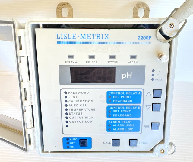 LISLE METRIX 2200-P2A1 PH Conductivity Meter 115V 220V 5A Contact $390. ...