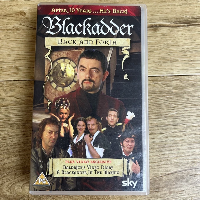 BLACKADDER BACK AND Forth VHS Video Tape Atkinson Mr Bean - Very Good ...