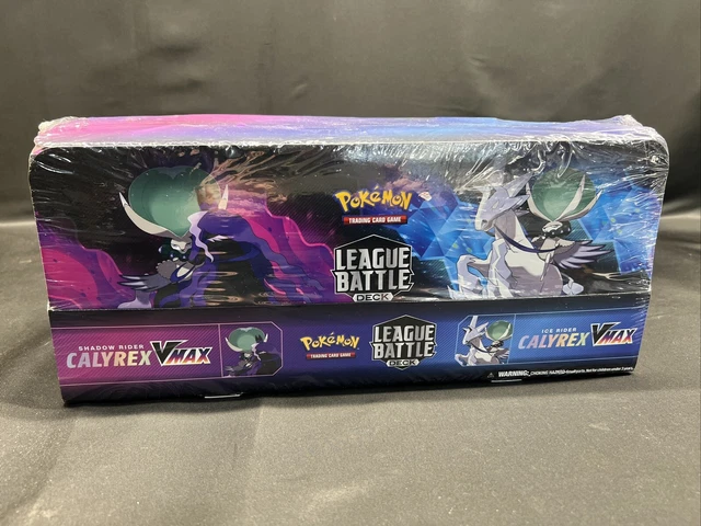 POKÉMON BATTLE LEAGUE Deck Calyrex VMax - Shadow/Ice Rider 3 packs de ...