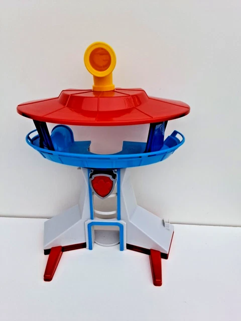 PAW PATROL LOOK out tower headquarters incomplete playset Paw Patrol £ ...