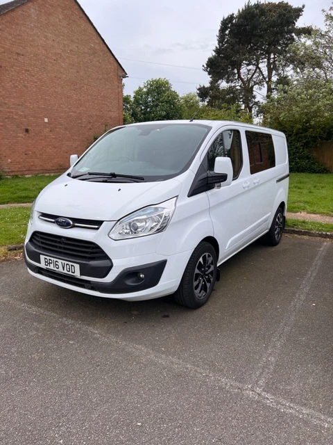 FORD TRANSIT CUSTOM Crew Cab 2.2 £13,000.00 - PicClick UK
