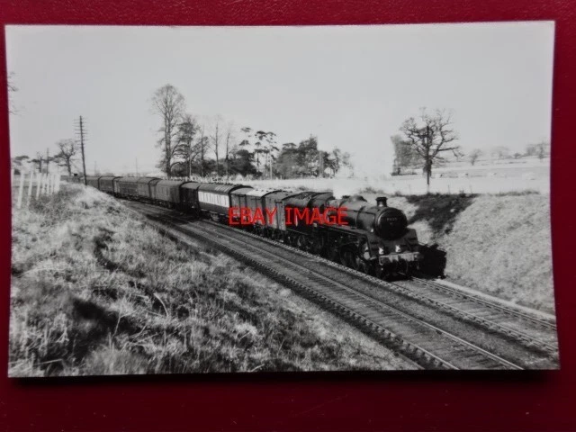 PHOTO BR Standard Class 5 Loco No 73125 At Candover 3/58 £1.85 ...