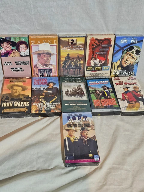 ALL SEALED JOHN Wayne VHS Lot $90.22 - PicClick CA