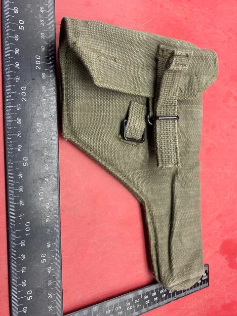 ORIGINAL BRITISH ARMY 44 Pattern Webbing Holster in Clean Condition £32 ...