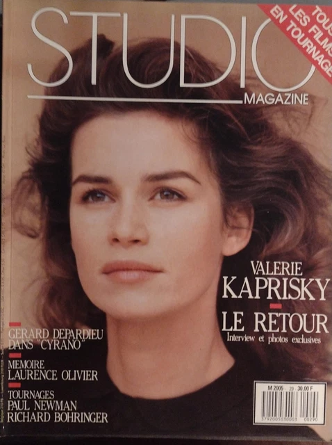 MAGAZINE STUDIO / N°29 / VALERIE KAPRISKY-DEPARDIEU-LAURENCE OLIVIER ...