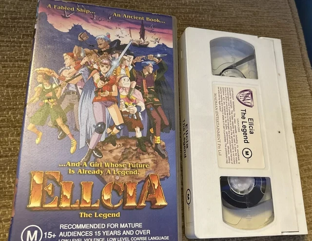RARE VHS TAPE Ellcia The Legend VHS Video £30.00 - PicClick UK